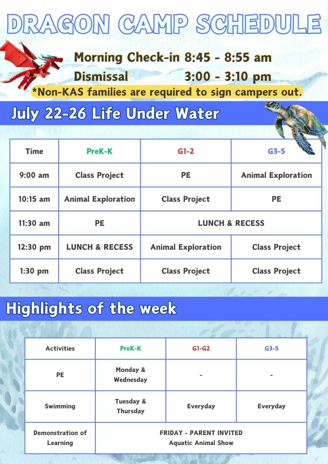 Kaohsiung American School Summer Dragon Camp is Back! - Kaohsiung ...